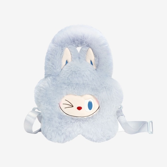 POP MART | Bags | Popmart Labubu The Monsters Plush Flower Bag Blue ...